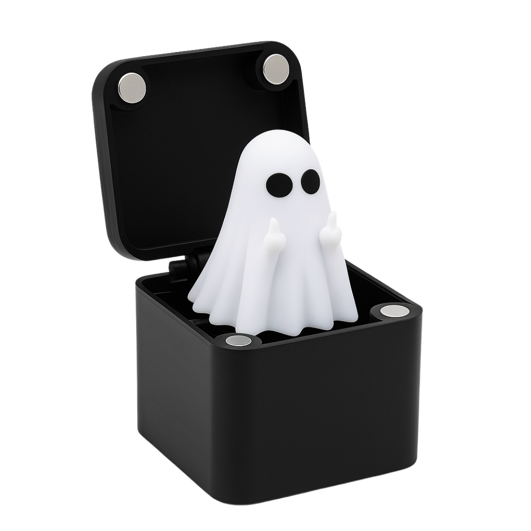 Just for you "Ghost Middle Finger" – The Annoying Present